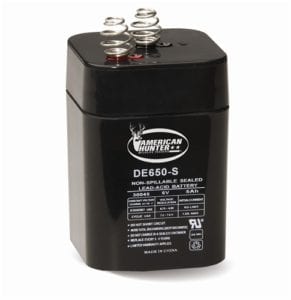 6 Volt 5 AMP HR Rechargeable Lantern Battery - Single Packaging - Boss Buck